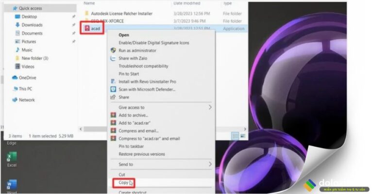 Autocad 2024: Hướng dẫn cài đặt chuẩn file